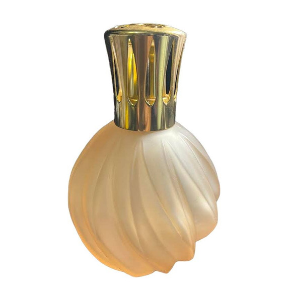 Vintage | Other | Vintage Lampe Berger Pink Frosted Glass Oil Lamp Wick ...